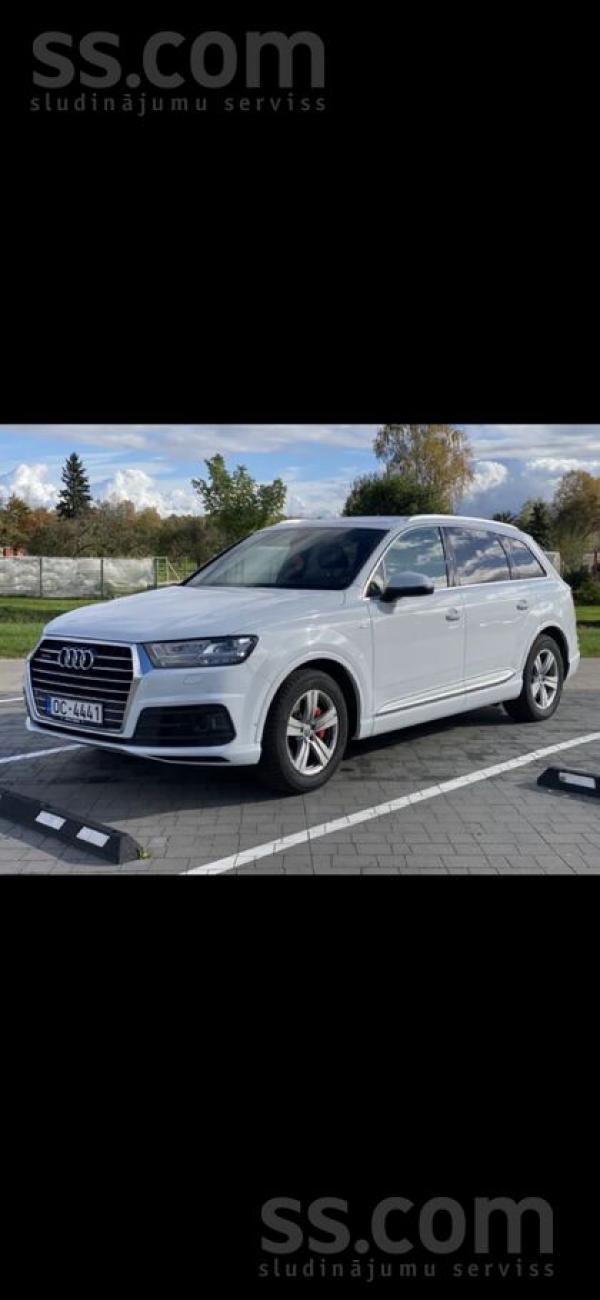 White Audi Q7 2015 in Saldus, with an engine capacity of 3.00 L and mileage of 227 thousand km for 26650 €, photo 3 on AUTOMOTO.COM.LV