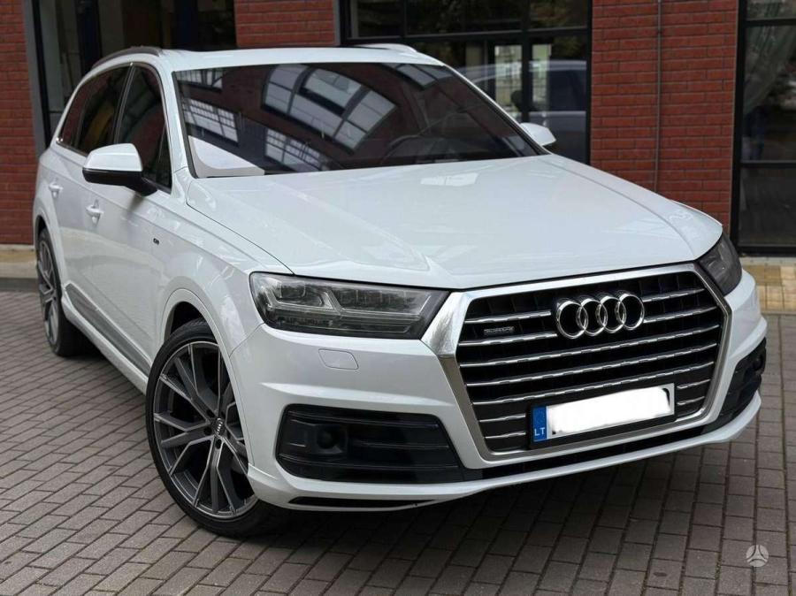 Balts Audi Q7 2015 Klaipėda, ar dzinēja tilpumu 2.97 L un nobraukumu 293 tūkst. km par 22700 €, foto 2 vietnē AUTOMOTO.COM.LV