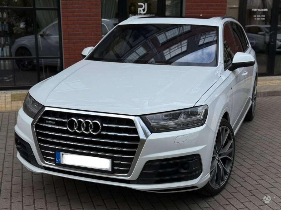 Balts Audi Q7 2015 Klaipėda, ar dzinēja tilpumu 2.97 L un nobraukumu 293 tūkst. km par 22700 €, foto 7 vietnē AUTOMOTO.COM.LV