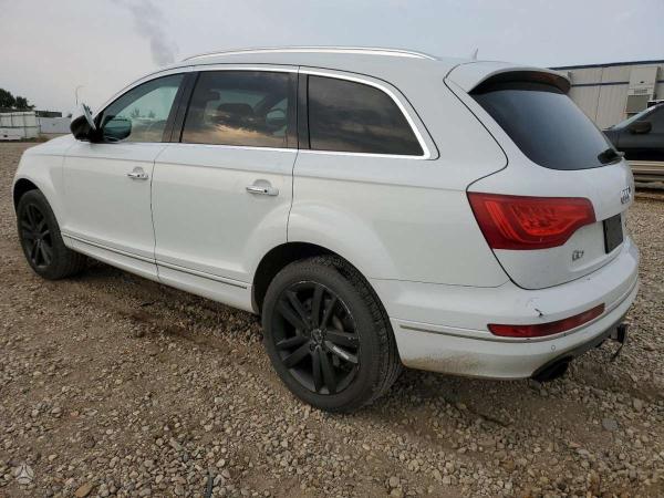 Balts Audi Q7 2015 Šauļi, ar dzinēja tilpumu 3.00 L un nobraukumu 220 tūkst. km par 6300 €, foto 4 vietnē AUTOMOTO.COM.LV