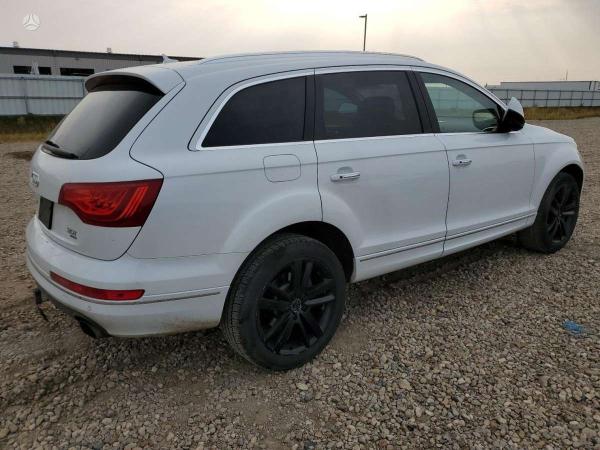 Balts Audi Q7 2015 Šauļi, ar dzinēja tilpumu 3.00 L un nobraukumu 220 tūkst. km par 6300 €, foto 5 vietnē AUTOMOTO.COM.LV