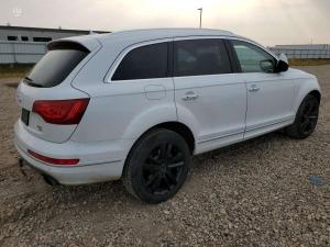 White Audi Q7 2015 in Siauliai, with an engine capacity of 3.00 L and mileage of 220 thousand km for 6300 €, photo 5 on AUTOMOTO.COM.LV