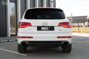 White Audi Q7 2015 in Vilnius, with an engine capacity of 3.00 L and mileage of 87 thousand km for 17500 €, photo 5 on AUTOMOTO.COM.LV