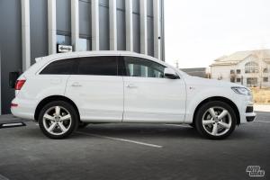 White Audi Q7 2015 in Vilnius, with an engine capacity of 3.00 L and mileage of 87 thousand km for 17500 €, photo 7 on AUTOMOTO.COM.LV