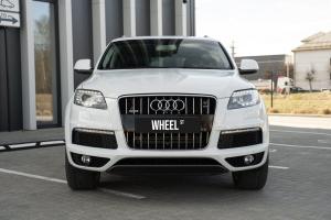 White Audi Q7 2015 in Vilnius, with an engine capacity of 3.00 L and mileage of 87 thousand km for 17500 €, photo 9 on AUTOMOTO.COM.LV