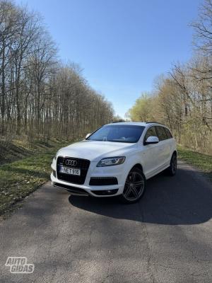 White Audi Q7 2015 in Marijampole, with an engine capacity of 3.00 L and mileage of 319 thousand km for 15500 €, photo  on AUTOMOTO.COM.LV