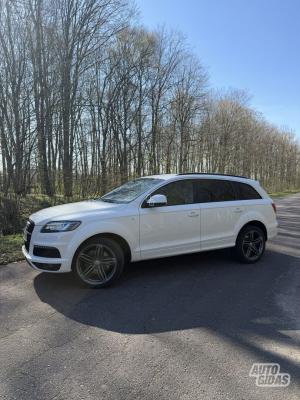Balts Audi Q7 2015 Marijampole, ar dzinēja tilpumu 3.00 L un nobraukumu 319 tūkst. km par 15500 €, foto 5 vietnē AUTOMOTO.COM.LV