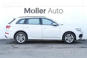 White Audi Q7 2015 in Riga, with an engine capacity of 3.00 L and mileage of 209 thousand km for 22250 €, photo 6 on AUTOMOTO.COM.LV