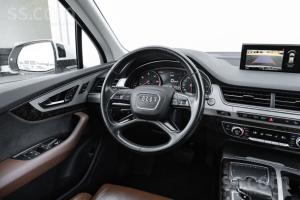 White Audi Q7 2015 in Riga, with an engine capacity of 3.00 L and mileage of 209 thousand km for 22250 €, photo 32 on AUTOMOTO.COM.LV