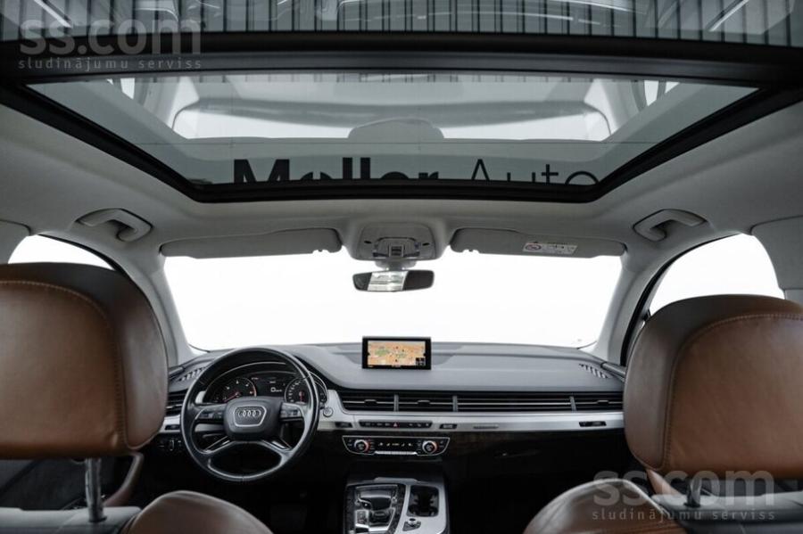 White Audi Q7 2015 in Riga, with an engine capacity of 3.00 L and mileage of 209 thousand km for 22250 €, photo 34 on AUTOMOTO.COM.LV