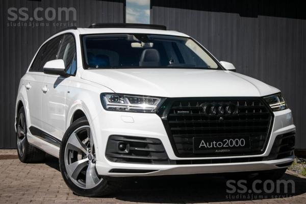 White Audi Q7 2015 in Tukums, with an engine capacity of 3.00 L and mileage of 183 thousand km for 26490 €, photo 1 on AUTOMOTO.COM.LV