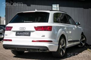 White Audi Q7 2015 in Tukums, with an engine capacity of 3.00 L and mileage of 183 thousand km for 26490 €, photo 6 on AUTOMOTO.COM.LV