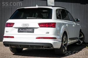 White Audi Q7 2015 in Tukums, with an engine capacity of 3.00 L and mileage of 183 thousand km for 26490 €, photo 7 on AUTOMOTO.COM.LV