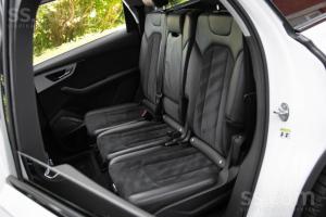 White Audi Q7 2015 in Tukums, with an engine capacity of 3.00 L and mileage of 183 thousand km for 26490 €, photo 12 on AUTOMOTO.COM.LV