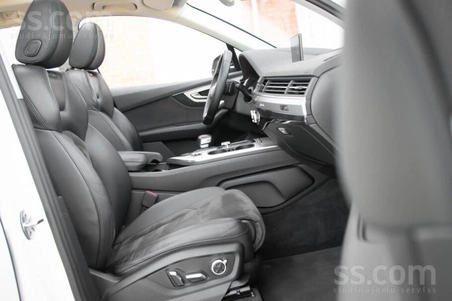 White Audi Q7 2015 in Tukums, with an engine capacity of 3.00 L and mileage of 183 thousand km for 26490 €, photo 13 on AUTOMOTO.COM.LV