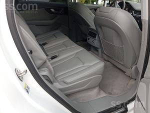 White Audi Q7 2015 in Riga, with an engine capacity of 3.00 L and mileage of 148 thousand km for 27400 €, photo 10 on AUTOMOTO.COM.LV