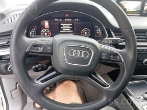 White Audi Q7 2015 in Riga, with an engine capacity of 3.00 L and mileage of 148 thousand km for 27400 €, photo 16 on AUTOMOTO.COM.LV