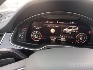 White Audi Q7 2015 in Riga, with an engine capacity of 3.00 L and mileage of 148 thousand km for 27400 €, photo 23 on AUTOMOTO.COM.LV