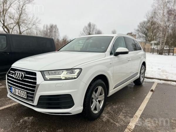 Balts Audi Q7 2015 Daugavpils, ar dzinēja tilpumu 3.00 L un nobraukumu 223 tūkst. km par 22900 €, foto 3 vietnē AUTOMOTO.COM.LV