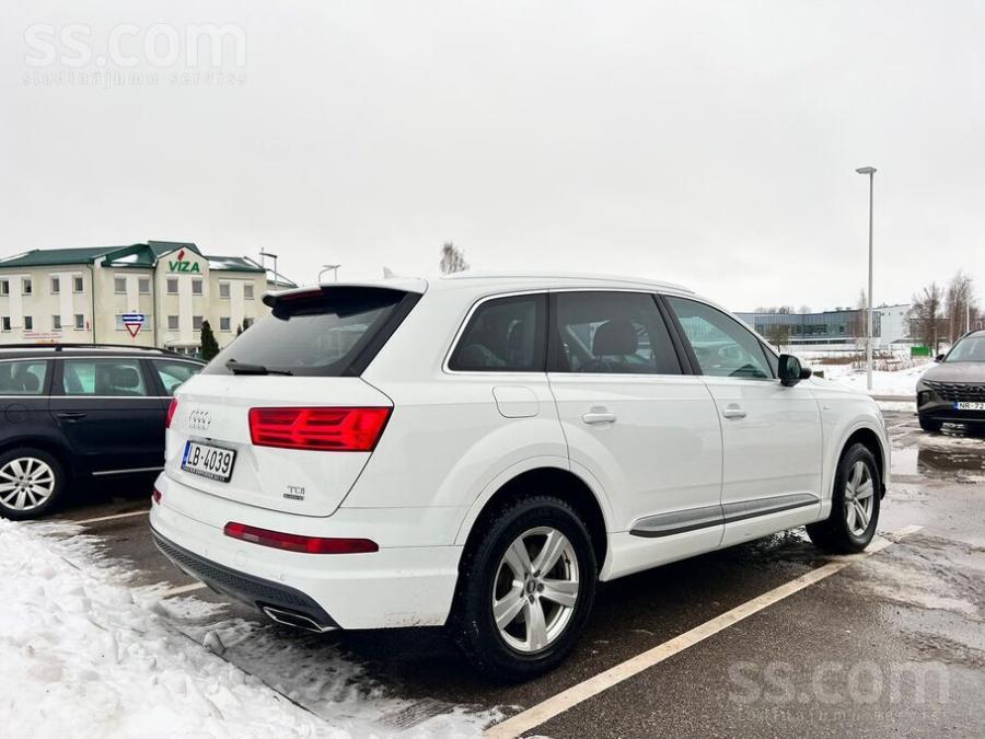 Белый Ауди Ку 7 2015 в Даугавпилс, объемом двигателя 3.00 л и пробегом 223 тыс. км за 22900 €, фото 6 на AUTOMOTO.COM.LV