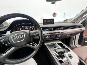 Белый Ауди Ку 7 2015 в Даугавпилс, объемом двигателя 3.00 л и пробегом 223 тыс. км за 22900 €, фото 10 на AUTOMOTO.COM.LV