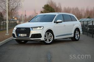 White Audi Q7 2015 in Jelgava, with an engine capacity of 3.00 L and mileage of 0 thousand km for 25500 €, photo  on AUTOMOTO.COM.LV