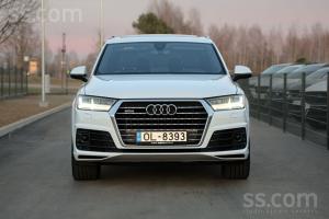 White Audi Q7 2015 in Jelgava, with an engine capacity of 3.00 L and mileage of 0 thousand km for 25500 €, photo 3 on AUTOMOTO.COM.LV