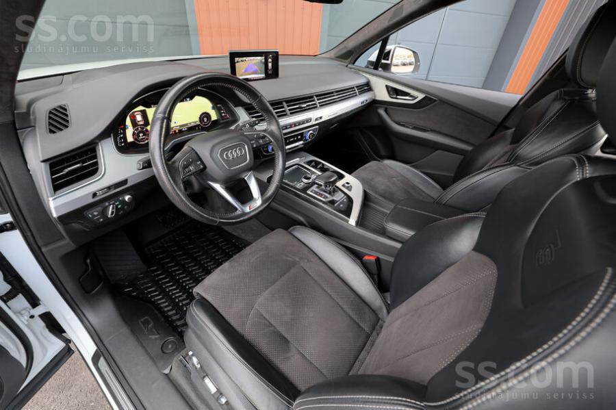 White Audi Q7 2015 in Jelgava, with an engine capacity of 3.00 L and mileage of 0 thousand km for 25500 €, photo 9 on AUTOMOTO.COM.LV