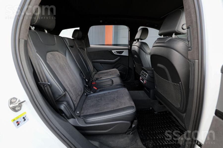White Audi Q7 2015 in Jelgava, with an engine capacity of 3.00 L and mileage of 0 thousand km for 25500 €, photo 12 on AUTOMOTO.COM.LV