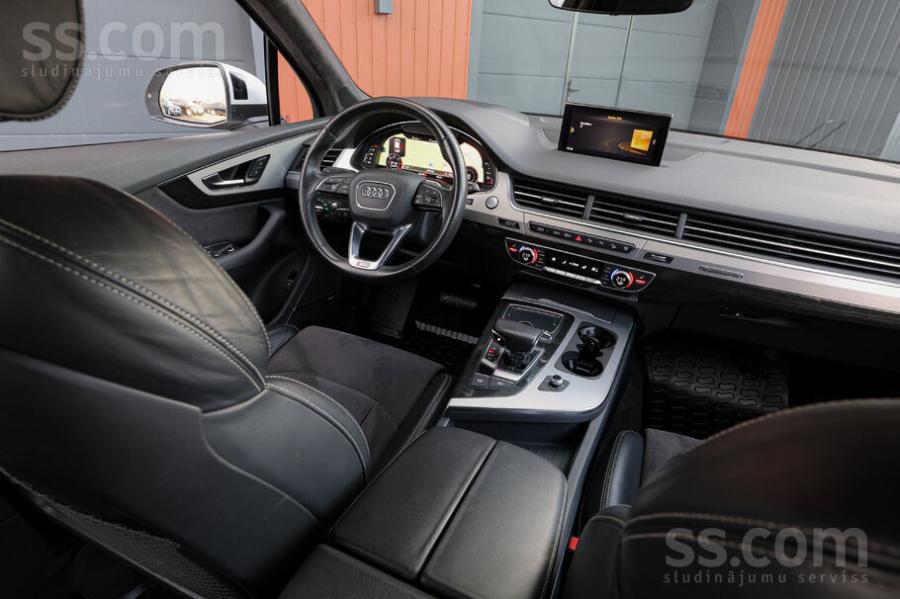 White Audi Q7 2015 in Jelgava, with an engine capacity of 3.00 L and mileage of 0 thousand km for 25500 €, photo 15 on AUTOMOTO.COM.LV