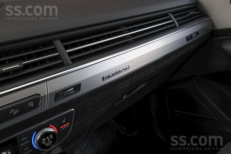 White Audi Q7 2015 in Jelgava, with an engine capacity of 3.00 L and mileage of 0 thousand km for 25500 €, photo 23 on AUTOMOTO.COM.LV