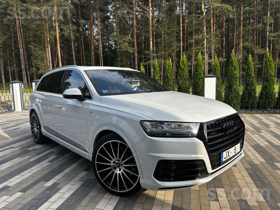 Белый Ауди Ку 7 2015 в Даугавпилс, объемом двигателя 3.00 л и пробегом 265 тыс. км за 20700 €, фото 6 на AUTOMOTO.COM.LV