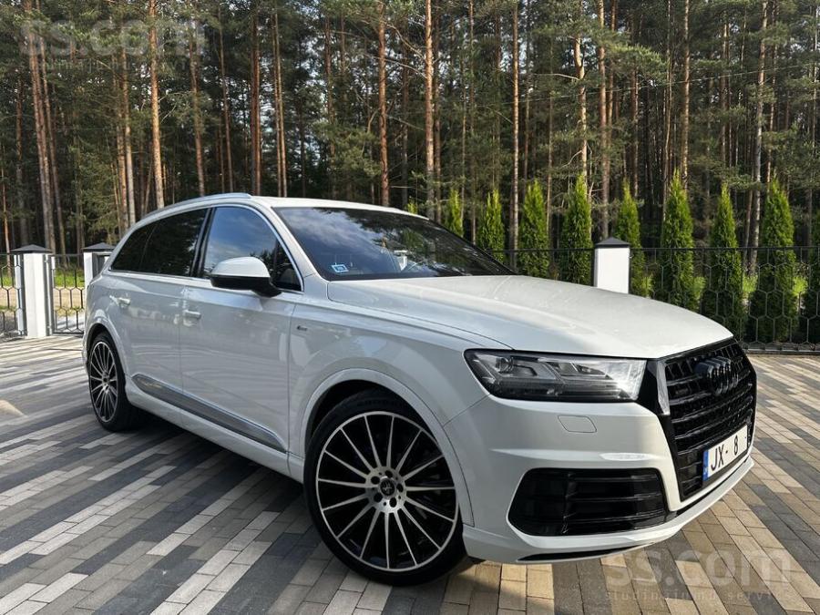 Белый Ауди Ку 7 2015 в Даугавпилс, объемом двигателя 3.00 л и пробегом 265 тыс. км за 20700 €, фото 29 на AUTOMOTO.COM.LV