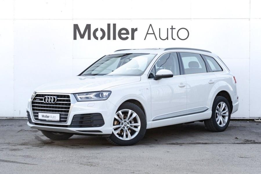 Balts Audi Q7 2015 Rīga, ar dzinēja tilpumu 3.00 L un nobraukumu 209 tūkst. km par 24750 €, foto 1 vietnē AUTOMOTO.COM.LV