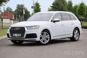 Balts Audi Q7 2015 Jelgava, ar dzinēja tilpumu 3.00 L un nobraukumu 0 tūkst. km par 24900 €, foto  vietnē AUTOMOTO.COM.LV