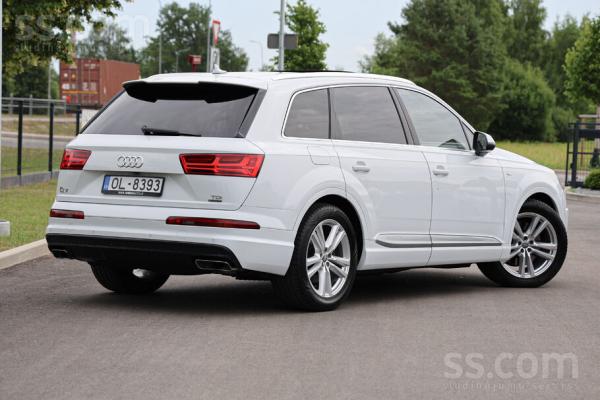 Balts Audi Q7 2015 Jelgava, ar dzinēja tilpumu 3.00 L un nobraukumu 0 tūkst. km par 24900 €, foto 4 vietnē AUTOMOTO.COM.LV