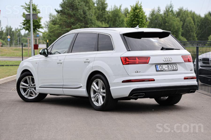 Balts Audi Q7 2015 Jelgava, ar dzinēja tilpumu 3.00 L un nobraukumu 0 tūkst. km par 24900 €, foto 7 vietnē AUTOMOTO.COM.LV