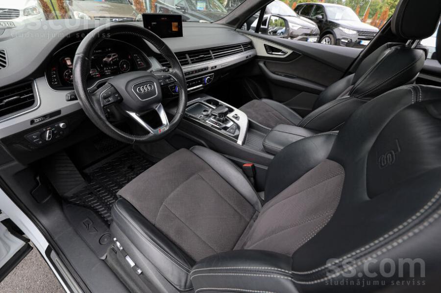 Balts Audi Q7 2015 Jelgava, ar dzinēja tilpumu 3.00 L un nobraukumu 0 tūkst. km par 24900 €, foto 9 vietnē AUTOMOTO.COM.LV