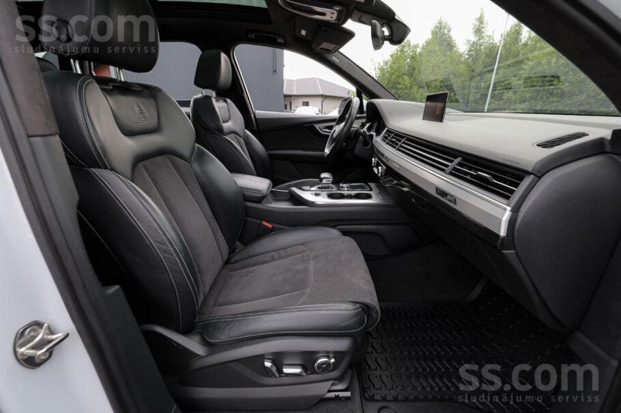 Balts Audi Q7 2015 Jelgava, ar dzinēja tilpumu 3.00 L un nobraukumu 0 tūkst. km par 24900 €, foto 13 vietnē AUTOMOTO.COM.LV