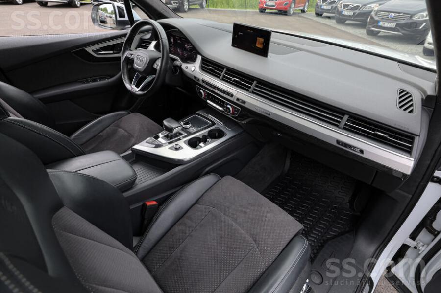 Balts Audi Q7 2015 Jelgava, ar dzinēja tilpumu 3.00 L un nobraukumu 0 tūkst. km par 24900 €, foto 14 vietnē AUTOMOTO.COM.LV
