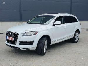 Balts Audi Q7 2015 Šauļi, ar dzinēja tilpumu 3.00 L un nobraukumu 225 tūkst. km par 9350 €, foto  vietnē AUTOMOTO.COM.LV
