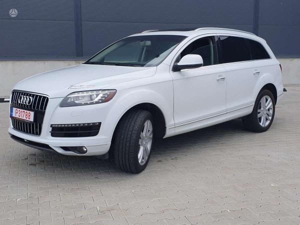Balts Audi Q7 2015 Šauļi, ar dzinēja tilpumu 3.00 L un nobraukumu 225 tūkst. km par 9350 €, foto 3 vietnē AUTOMOTO.COM.LV