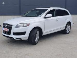 White Audi Q7 2015 in Siauliai, with an engine capacity of 3.00 L and mileage of 225 thousand km for 9350 €, photo 4 on AUTOMOTO.COM.LV