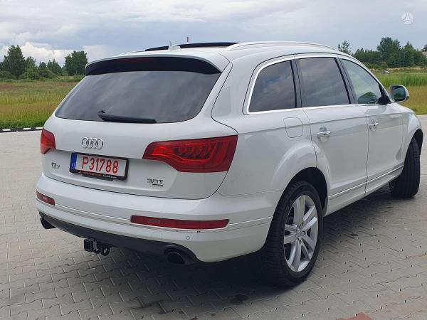 Balts Audi Q7 2015 Šauļi, ar dzinēja tilpumu 3.00 L un nobraukumu 225 tūkst. km par 9350 €, foto 7 vietnē AUTOMOTO.COM.LV