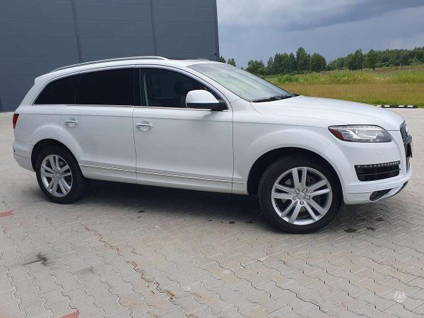 Balts Audi Q7 2015 Šauļi, ar dzinēja tilpumu 3.00 L un nobraukumu 225 tūkst. km par 9350 €, foto 10 vietnē AUTOMOTO.COM.LV