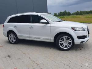 White Audi Q7 2015 in Siauliai, with an engine capacity of 3.00 L and mileage of 225 thousand km for 9350 €, photo 11 on AUTOMOTO.COM.LV