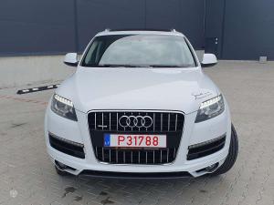 White Audi Q7 2015 in Siauliai, with an engine capacity of 3.00 L and mileage of 225 thousand km for 9350 €, photo 13 on AUTOMOTO.COM.LV