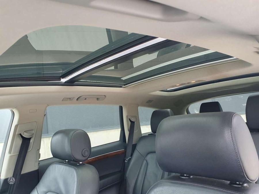 White Audi Q7 2015 in Siauliai, with an engine capacity of 3.00 L and mileage of 225 thousand km for 9350 €, photo 17 on AUTOMOTO.COM.LV