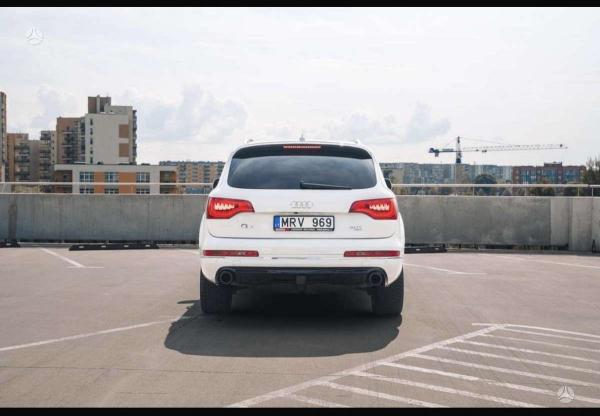 Balts Audi Q7 2015 Viļņa, ar dzinēja tilpumu 3.00 L un nobraukumu 170 tūkst. km par 13500 €, foto 2 vietnē AUTOMOTO.COM.LV