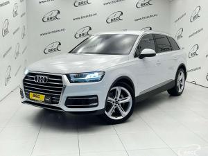 Balts Audi Q7 2015 Viļņa, ar dzinēja tilpumu 2.97 L un nobraukumu 227 tūkst. km par 23900 €, foto  vietnē AUTOMOTO.COM.LV